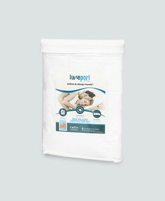 PURE SILK Mattress and Pillow Protector Set | Luxeport