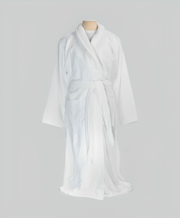 Organic Bamboo Robe White | Luxeport